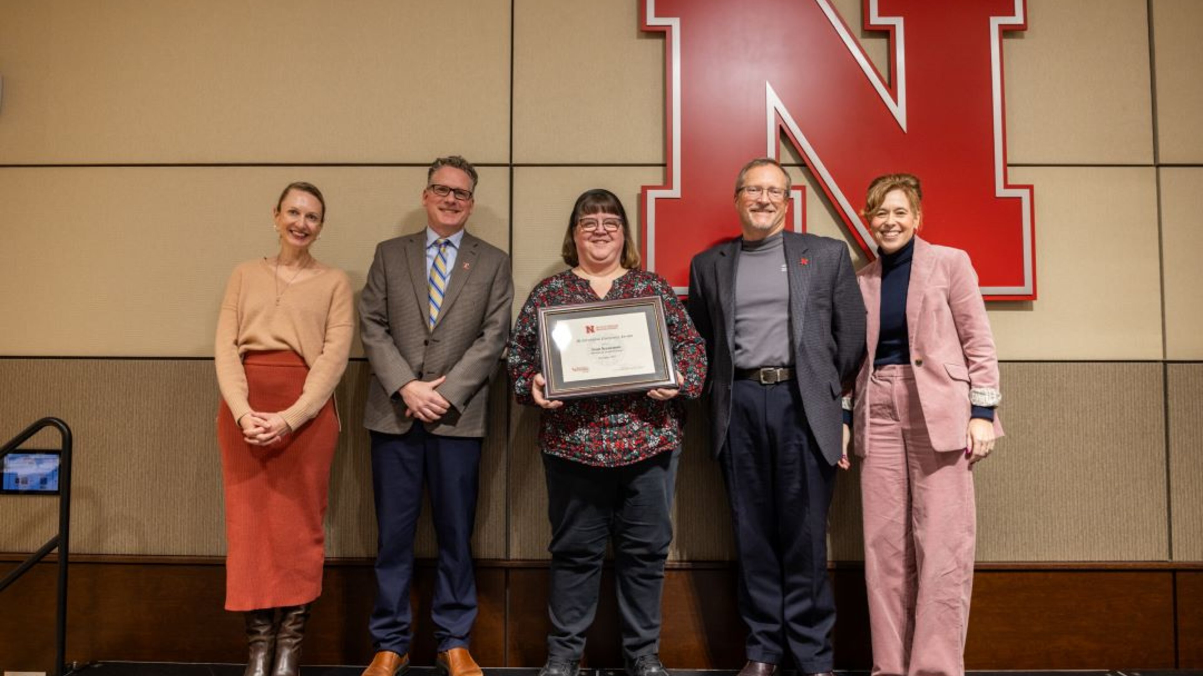 Joan Kunzman awarded IANR Outstanding Employee Award | College of ...